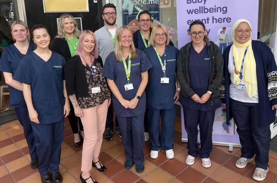 Baby wellbeing clinic launched in Keighley shopping centre - Modality AWC